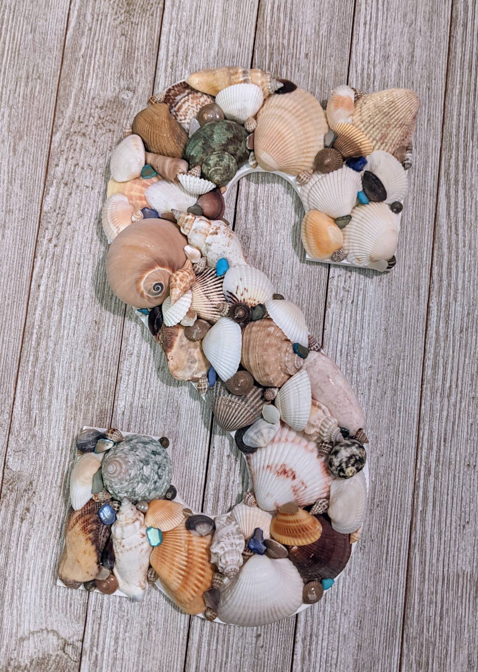 11 Sea Shell Letter / Beach Decor / Nautical Decoration - Etsy