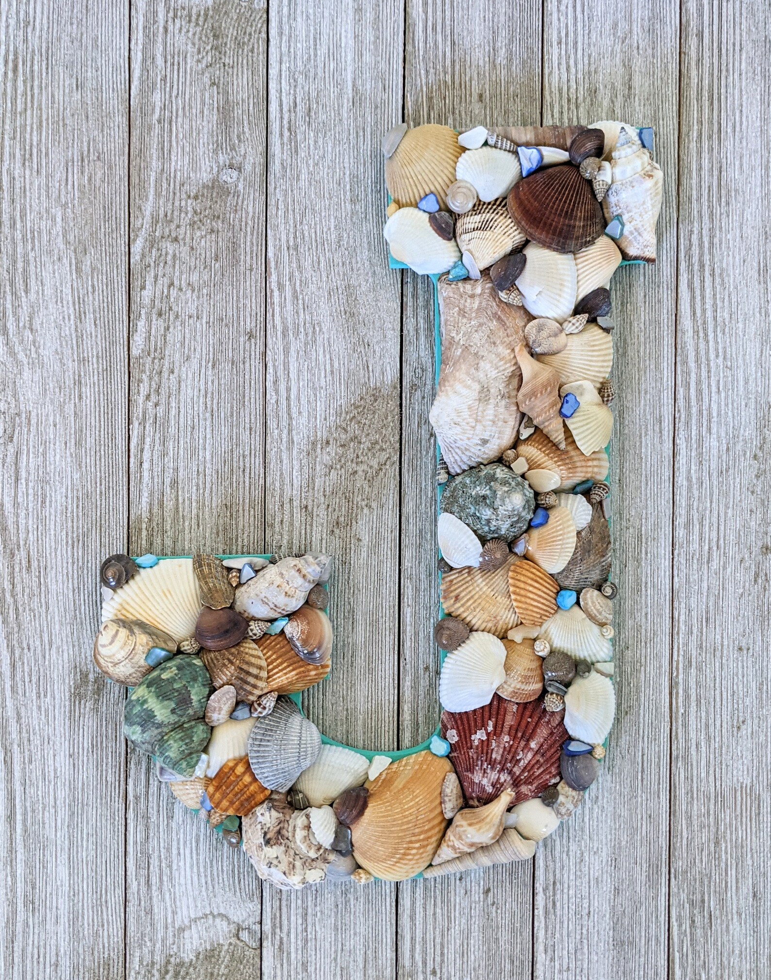11 Sea Shell Letter / Beach Decor / Nautical Decoration - Etsy