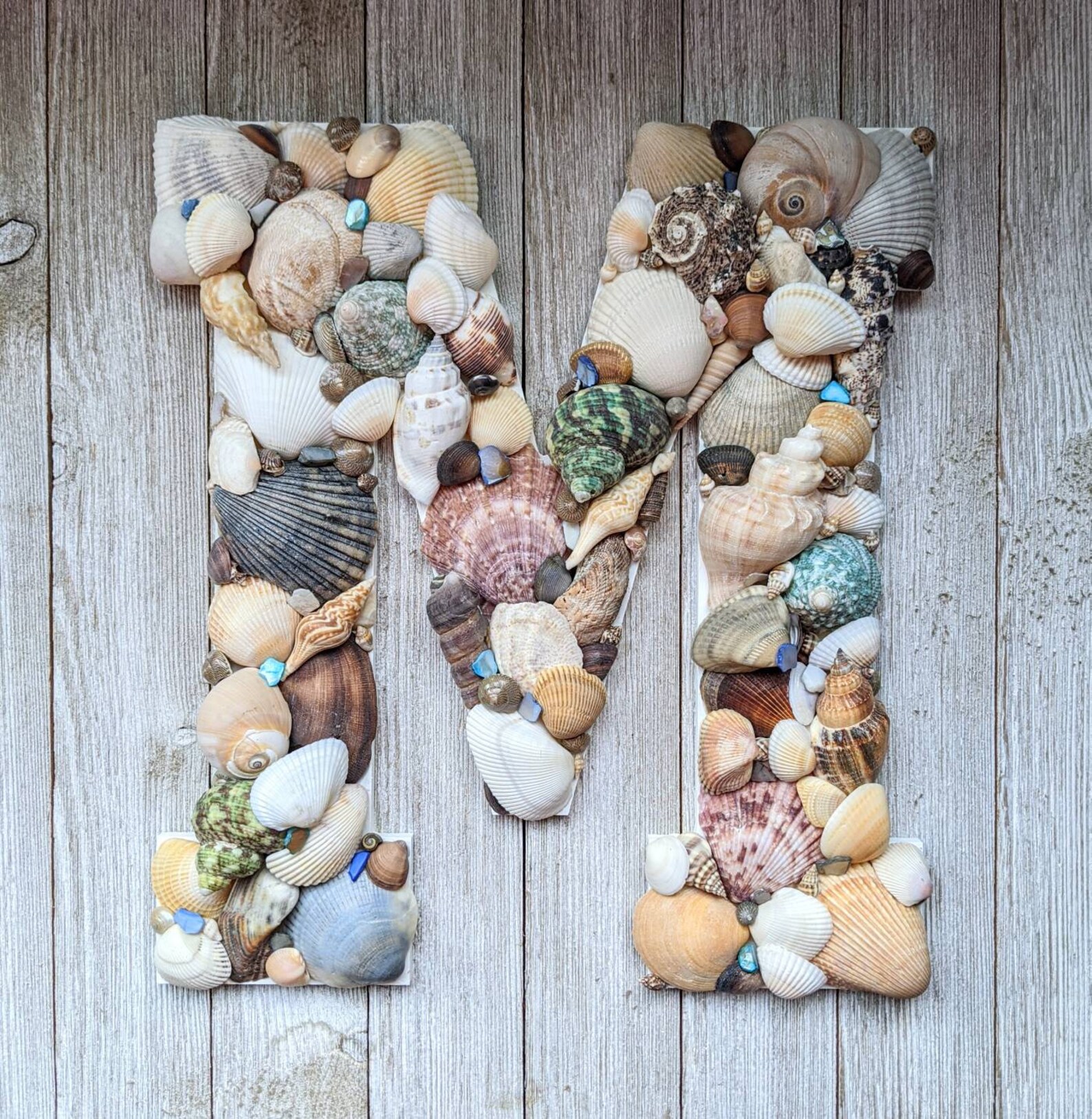 11 Sea Shell Letter / Beach Decor / Nautical Decoration - Etsy