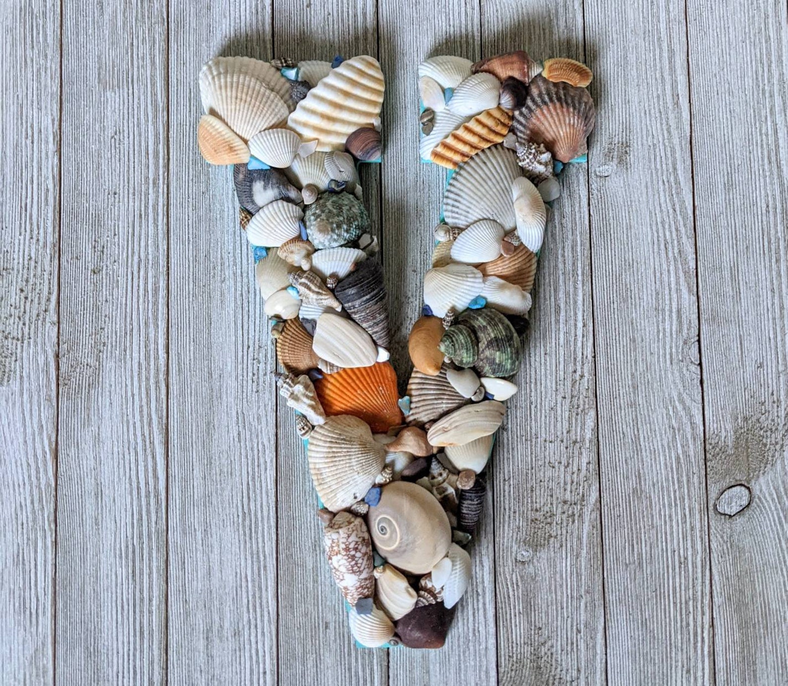 11 Sea Shell Letter / Beach Decor / Nautical Decoration - Etsy