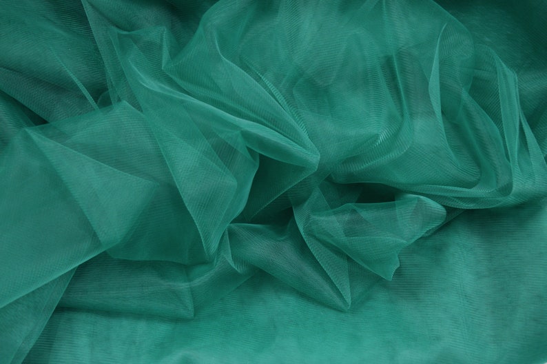 Emerald green soft luxury tulle Wedding tulle material Tutu | Etsy