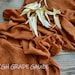 Rust Double Gauze Hand Dyed Runner High Grade Gauze Wedding Arch/arbor ...