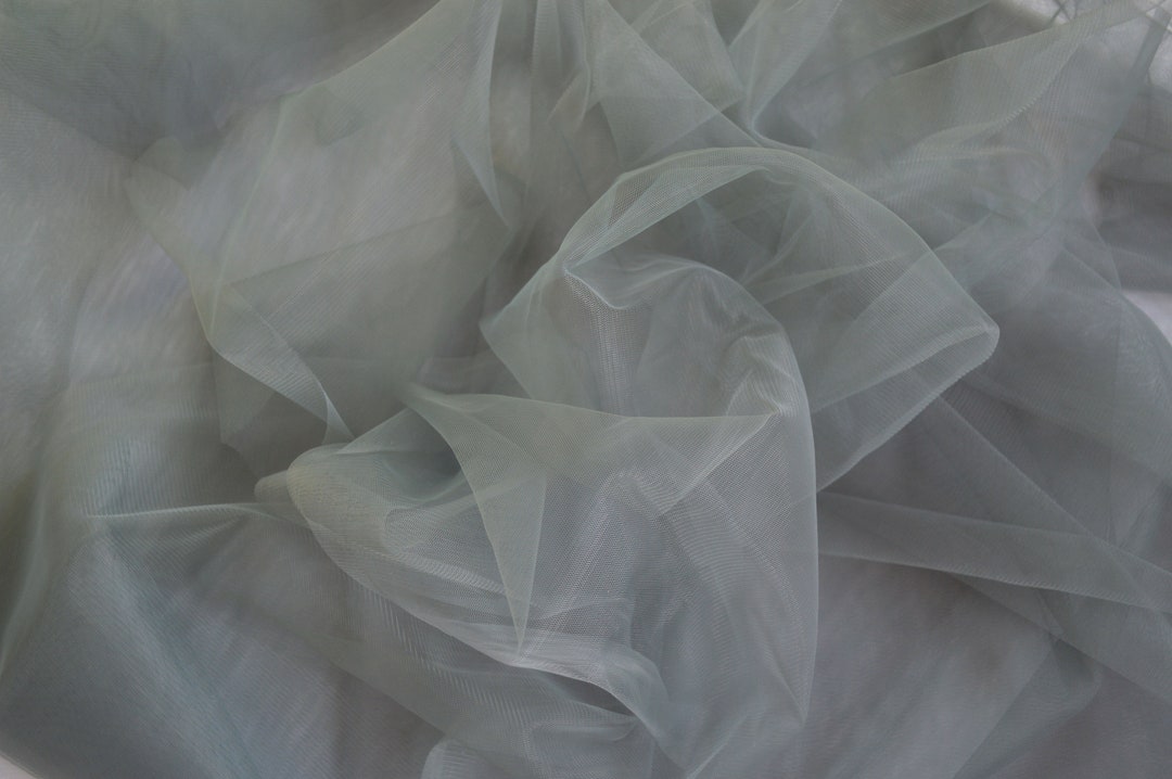 Grey soft luxury tulle Wedding tulle material Tutu fabric Tulle net ...