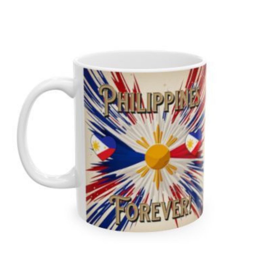 Vibrant Design Philippines Forever Abstract Design Coffee Mug, 11oz ...