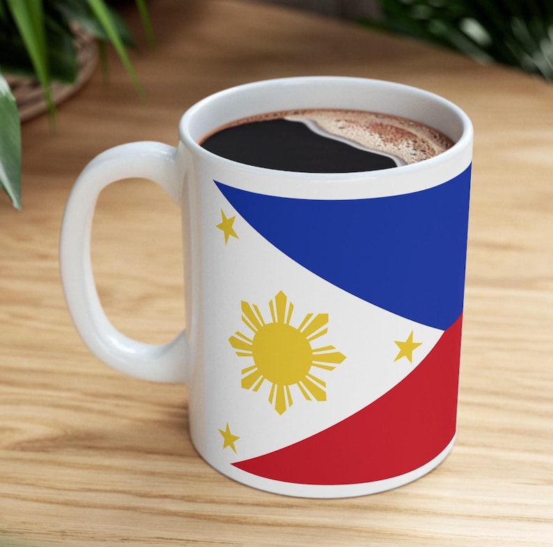Philippine Flag Coffee Mug 11oz and 15oz Gift for Fi;ipinos Celebrate ...