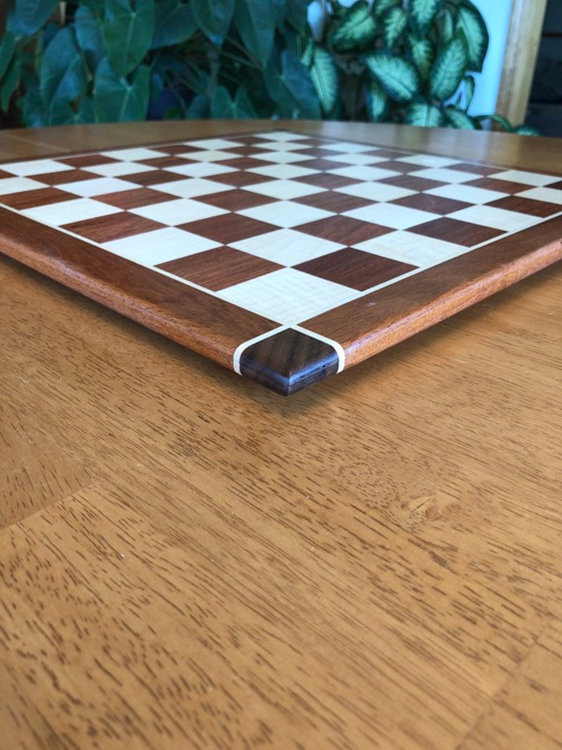 Cherry and Maple Chess Board | Etsy Canada