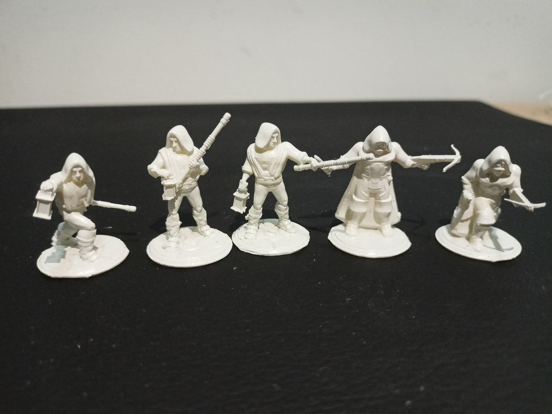 D&D Miniatures Set Fantasy Collection - Etsy