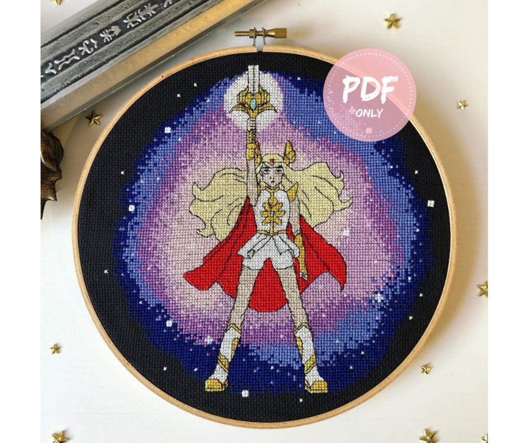 She Ra PDF Cross Stitch Pattern, She-ra and the Princesses of Power - Etsy