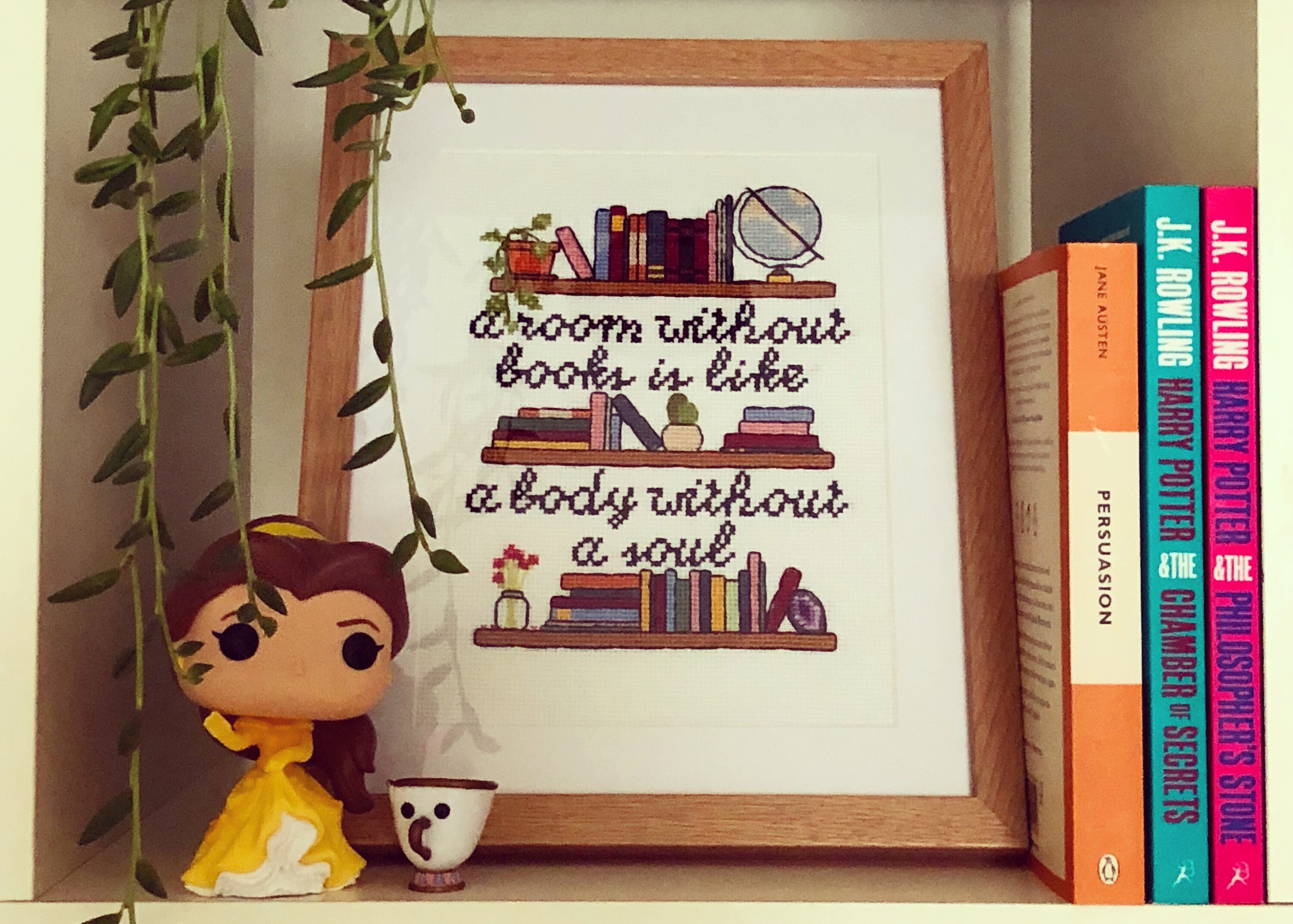 Library Cross Stitch PDF Pattern - Etsy