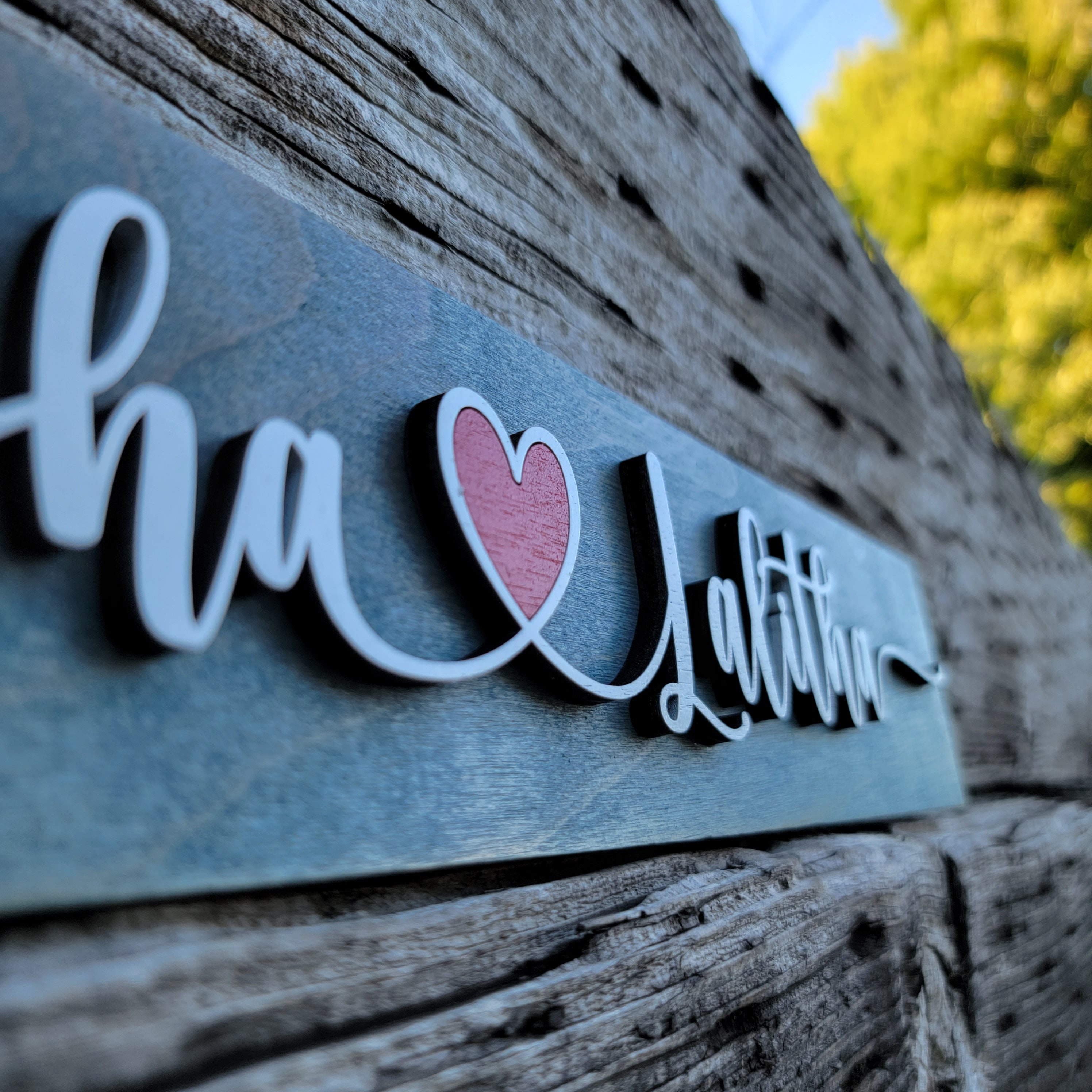 Custom Couple Name Sign Pallet Sign Wedding Gift Wooden Name - Etsy