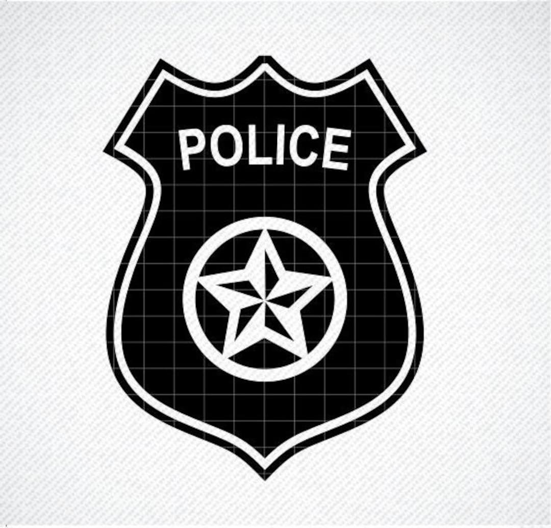 Police Badge SVG Police Badge PNG Police Badge Vector - Etsy New Zealand