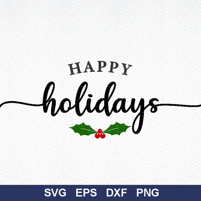 Holiday Svg - Etsy