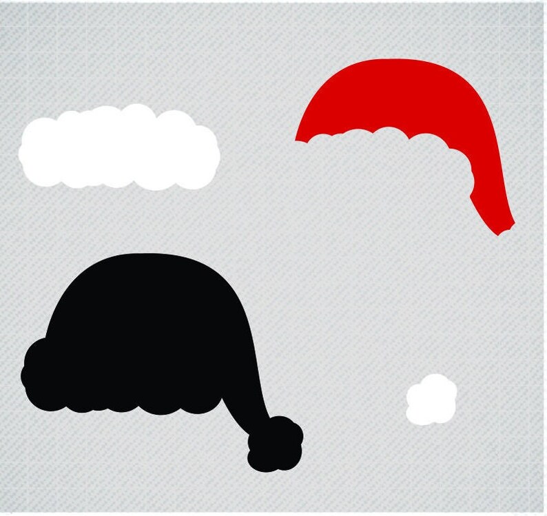 Santa Hat SVG, Christmas Svg, Santa Cap Svg, Svg, Png, Dxf, Christmas ...