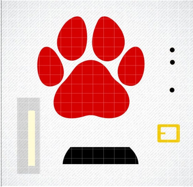 Santa Paw Print SVG Christmas Dog SVG Santa Paws SVG - Etsy