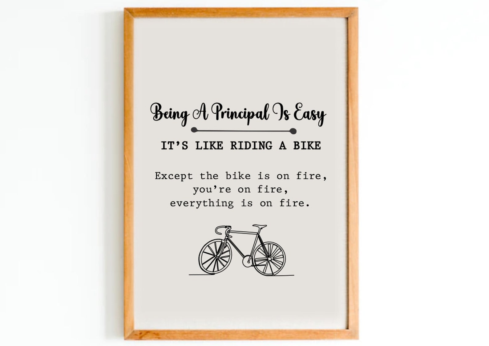 Being a Principal is Easy SVG PNG DXF Easy Like Riding a - Etsy