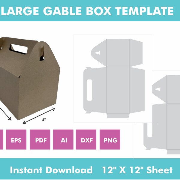 Large Gable Boxes - Etsy