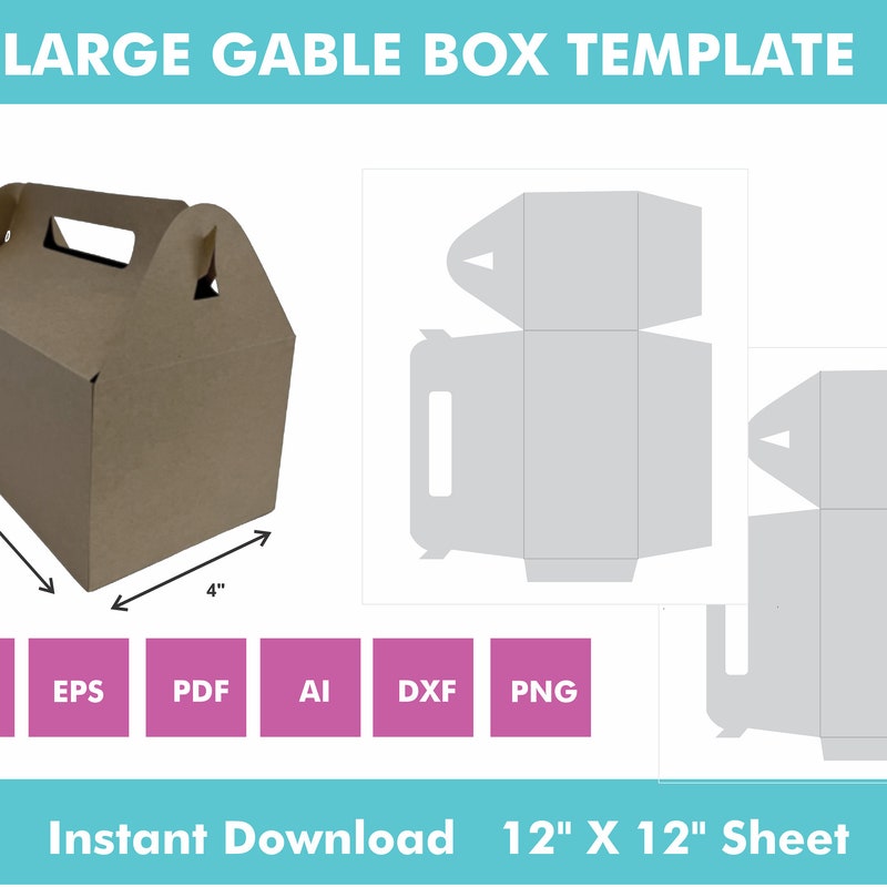 Large Gable Boxes - Etsy