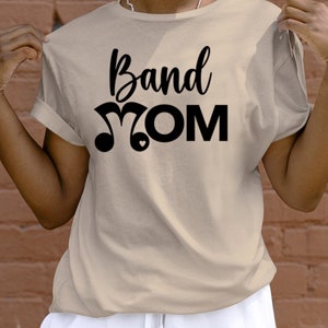 Band Mom SVG PNG, Mom Svg, Band Svg, Mom Shirt Svg, Music Svg, Digital ...