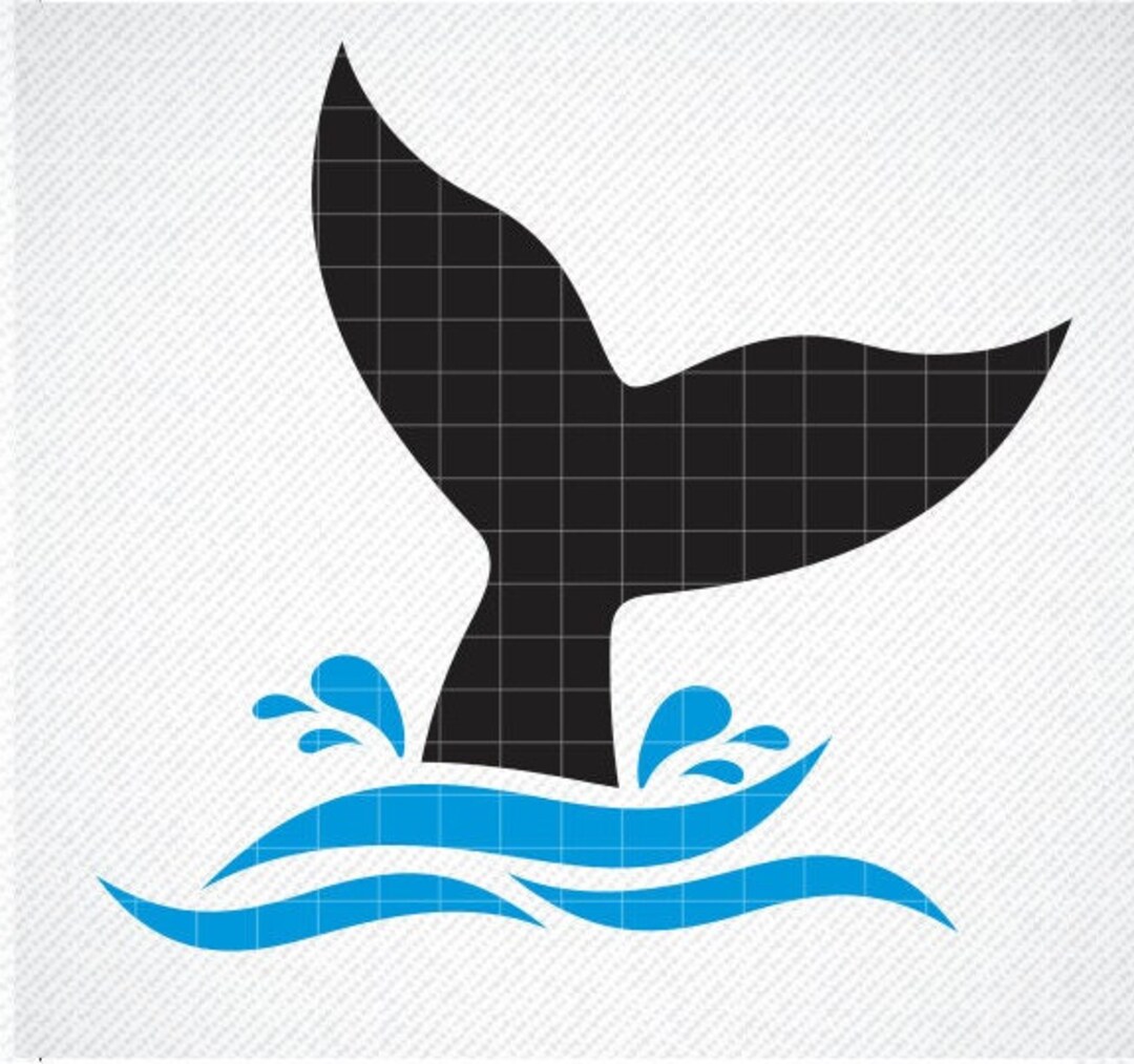 Whale Tail SVG, Whale Tail Vector, Whale Watching Clipart, Whale Svg ...