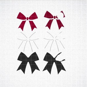 Cheer Bow Svg, Cheer Bow Png, Cheer Bow Cut File, Cheer Bow Monogram ...