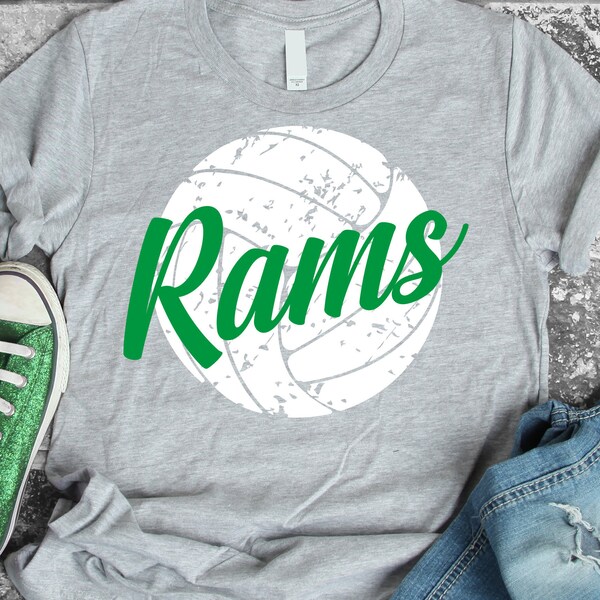 Rams Volleyball - Etsy