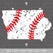 Iowa Svg, SVG, PDF, Baseball Svg, Digital Download, Iowa Decal, State ...