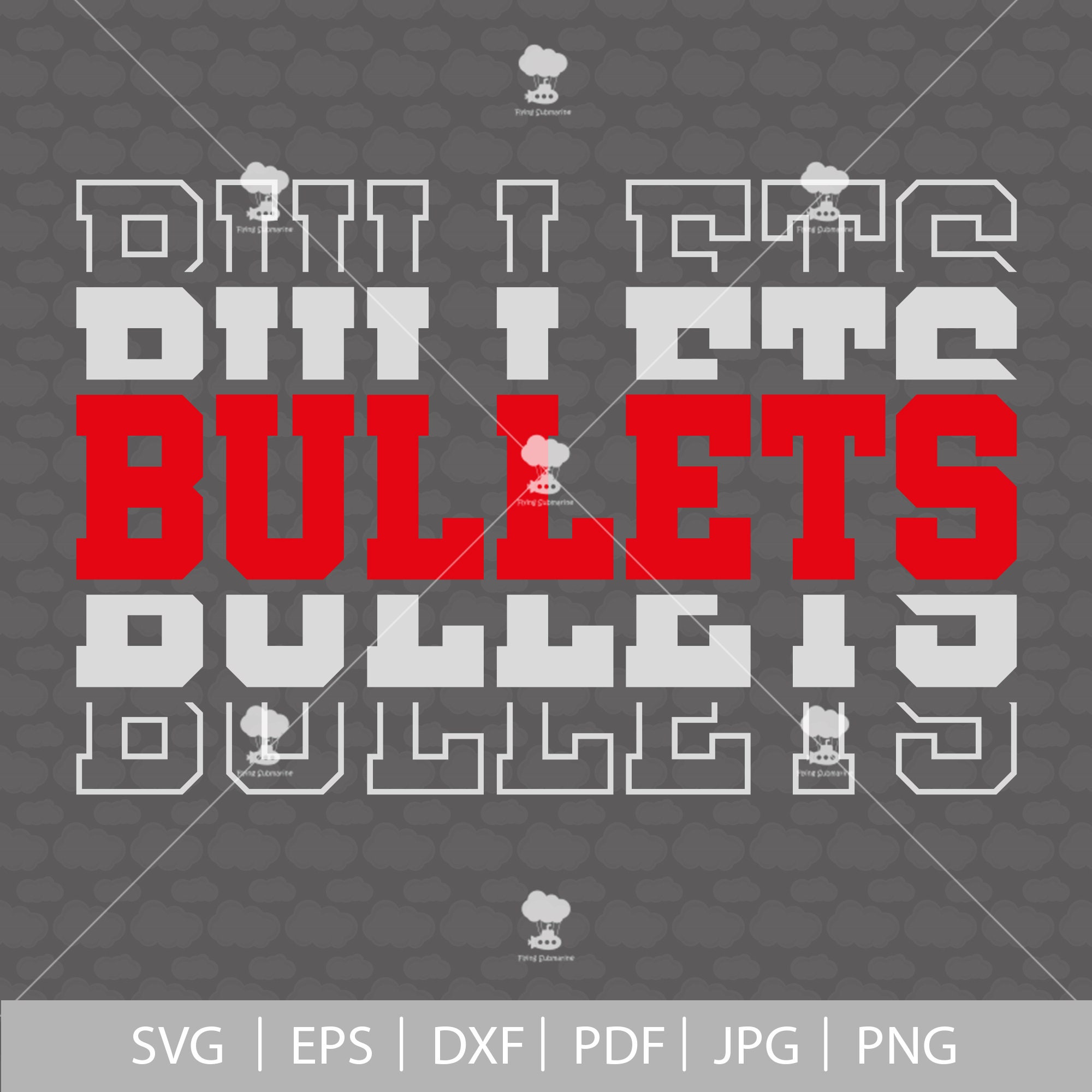 Bullets svg SVG DXF baseball svg baseball mom svg | Etsy