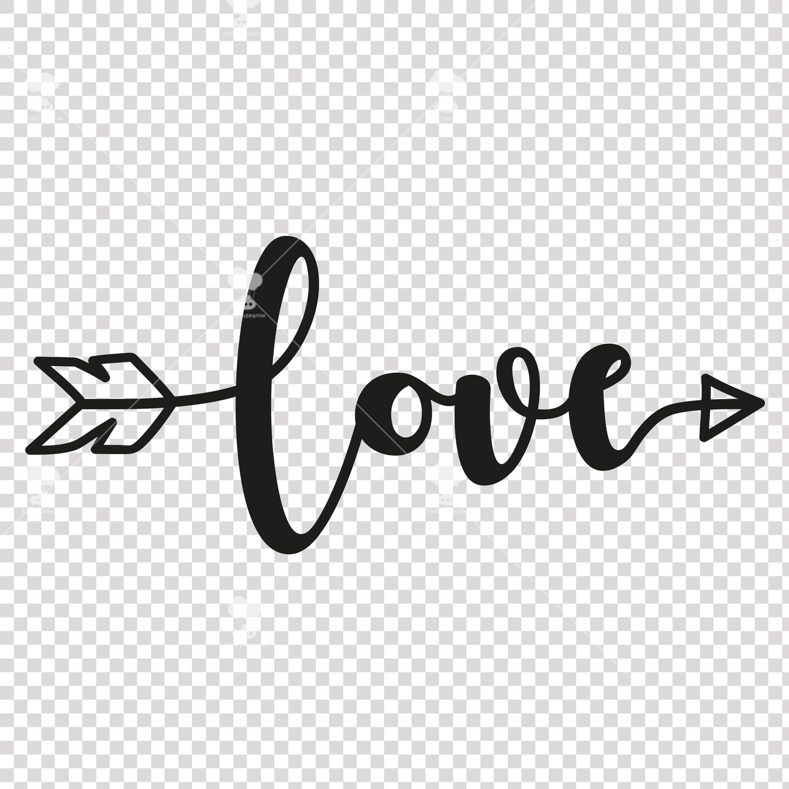 Love Arrow SVG, Valentines Day Clipart (digital Download) - Etsy
