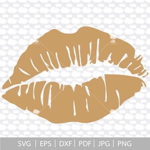Kiss Svg, SVG, PDF, DXF, Digital Download, Svg Files for Cricut, Love ...