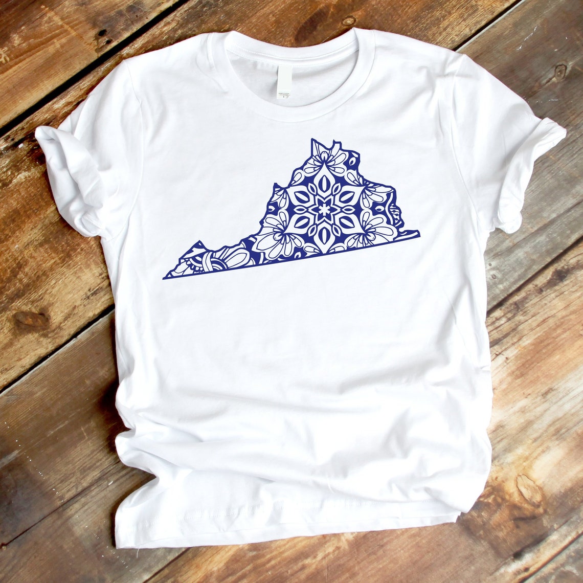 Virginia Svg DXF SVG PDF Mandala Svg Digital Download - Etsy