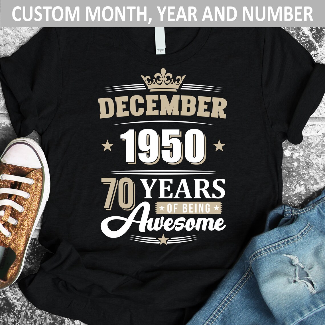 Awesome Since Svg Custom Year Svg Birthday Svg SVG DXF - Etsy