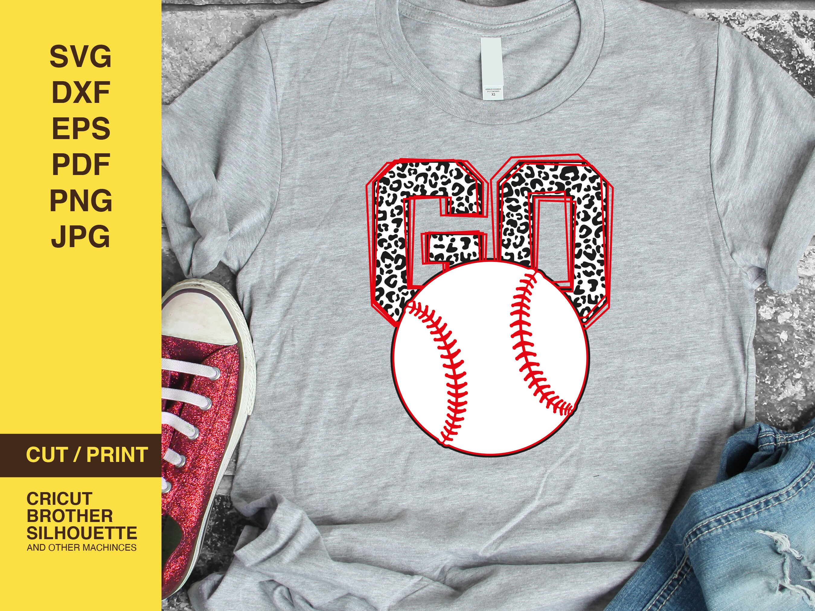 GO Baseball SVG Baseball Mom Svg Baseball Png Baseball - Etsy
