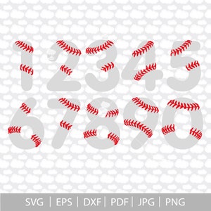 Baseball Svg, SVG, PDF, Baseball Number Svg, Baseball Mom Svg, Digital ...
