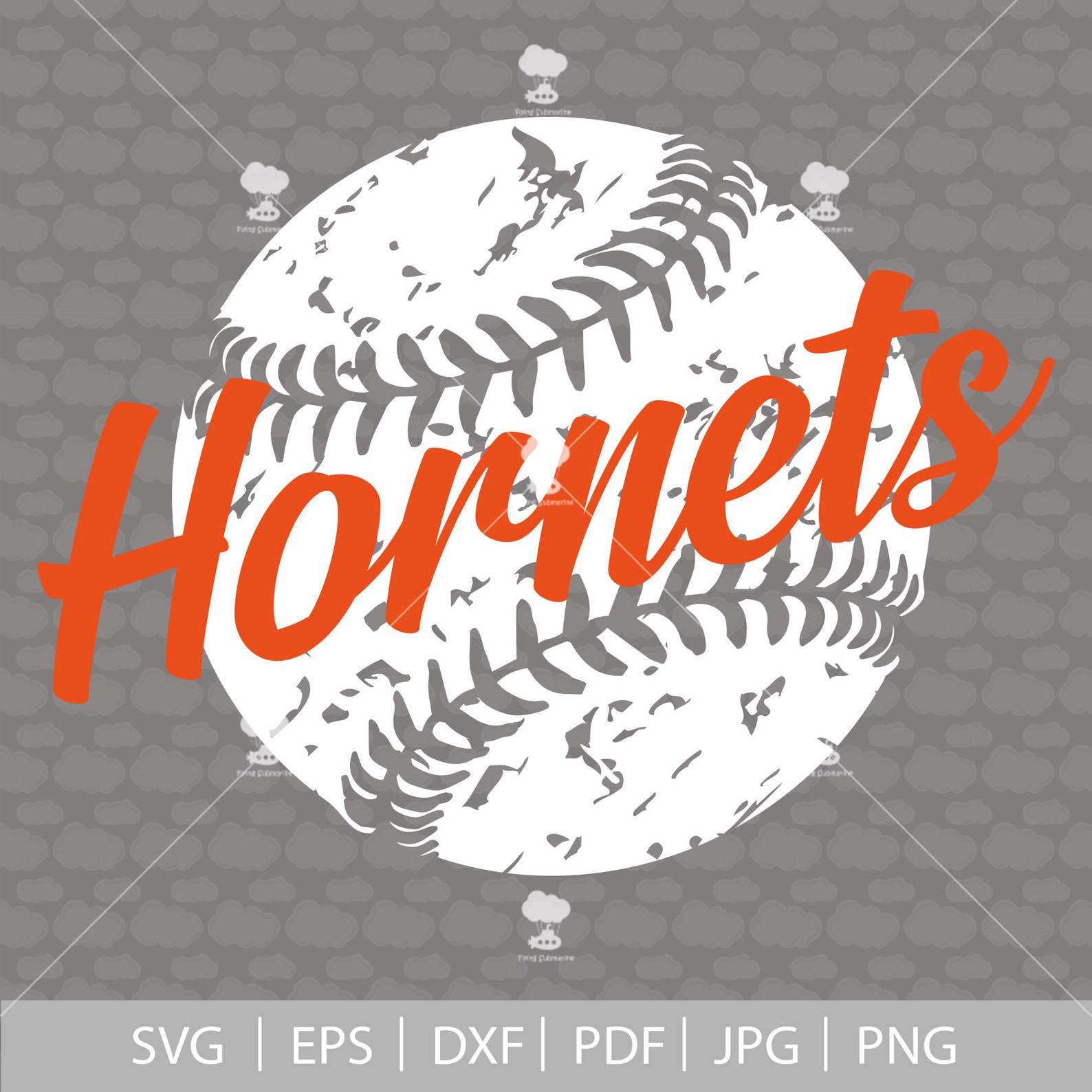 Hornets Svg SVG Clip Art Baseball Svg Hornets Baseball - Etsy
