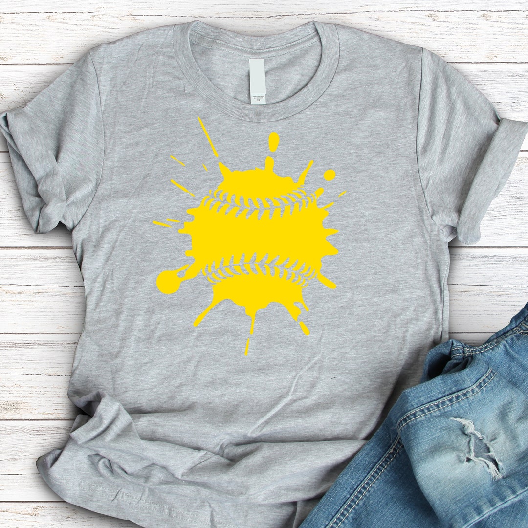 Splatter Softball SVG, Paint Splash Design (digital Download) - Etsy