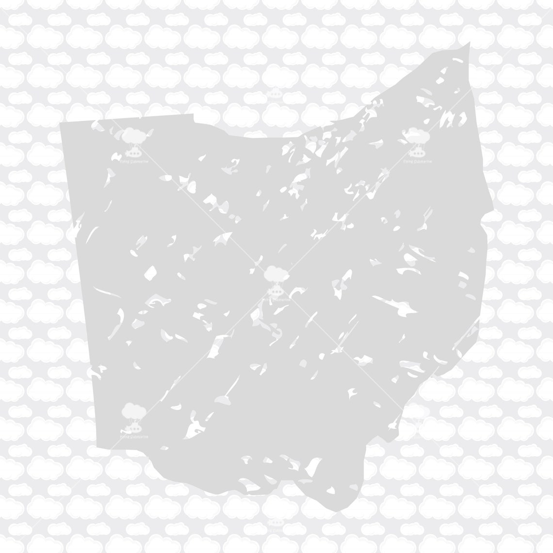 Ohio Svg DXF SVG PDF Digital Download Ohio Decal State - Etsy