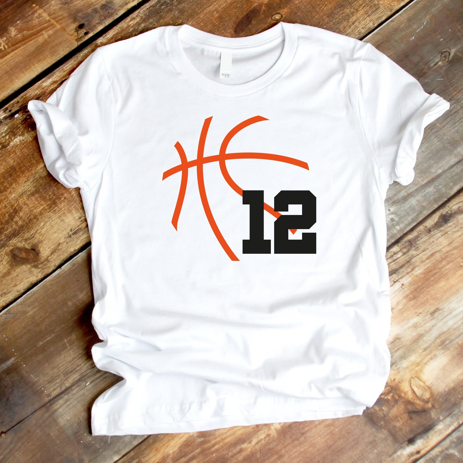 Basketball Number SVG, Sports Clip Art (digital Download) - Etsy