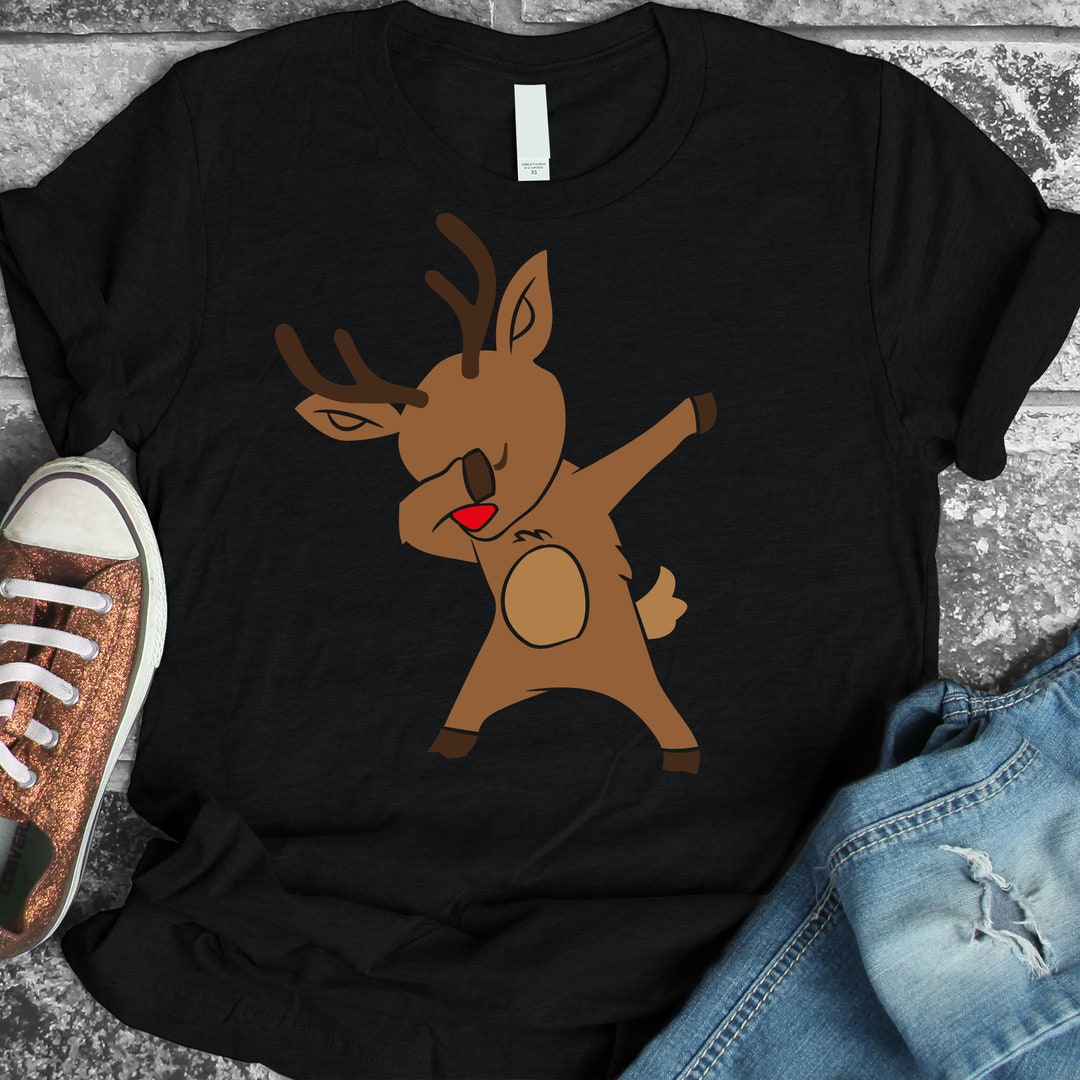 Dabbing Reindeer Svg, SVG, PDF, DXF, Christmas Svg, Reindeer Svg ...