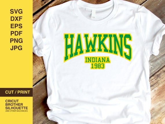 Hawkins Indiana 1983 SVG EPS DXF Tv Show Svg Hawkins Svg - Etsy
