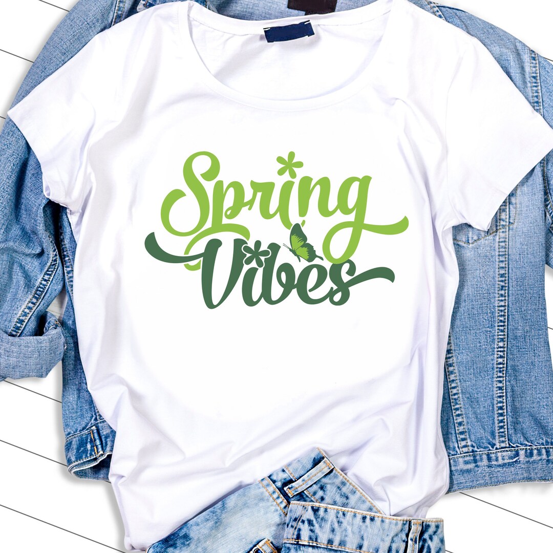 Spring Vibes Svg, Spring Svg, Good Vibes Svg, Vacation Svg, Holiday Svg ...