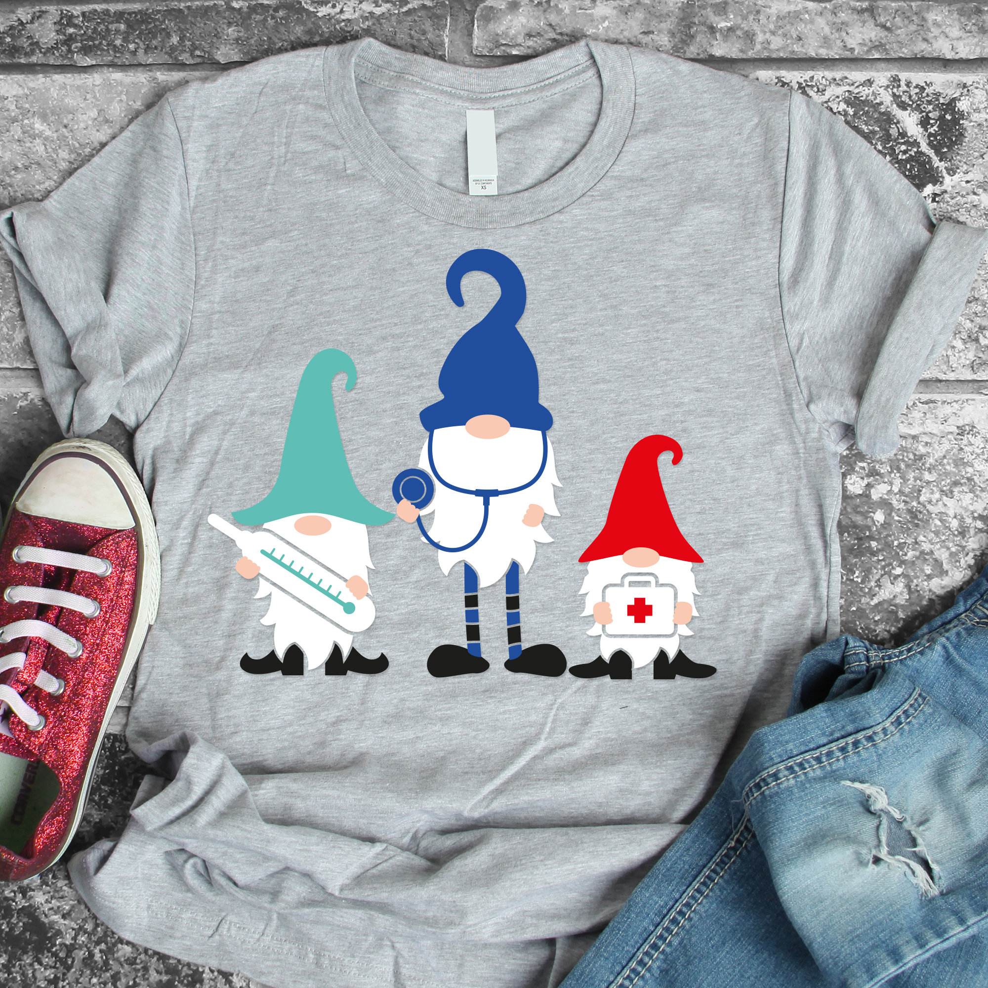 Gnomes SVG Medical Svg Nurse Svg Gnome Svg Gnome Clipart - Etsy