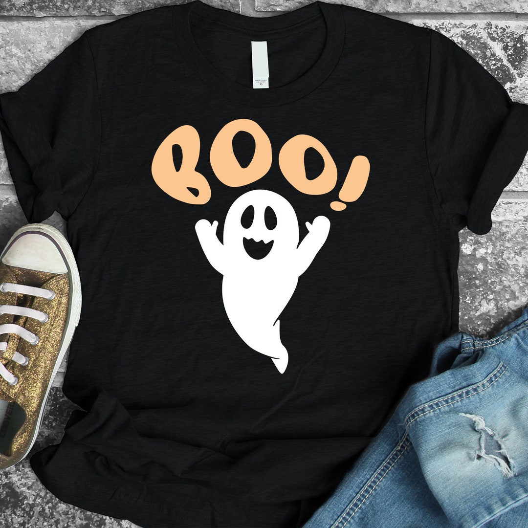 Boo Ghost SVG, Halloween Clipart, Cricut Files (digital Download) - Etsy