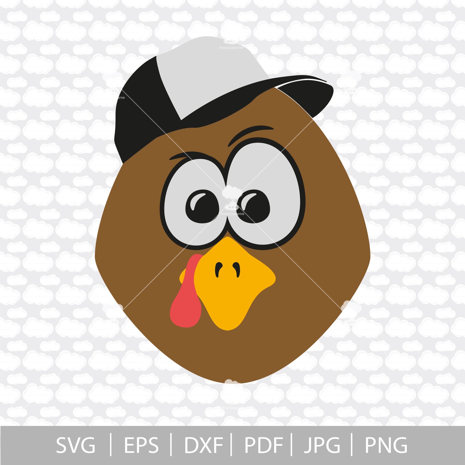 Boy Turkey Svg Thanksgiving Svg SVG Turkey Svg Turkey Face - Etsy