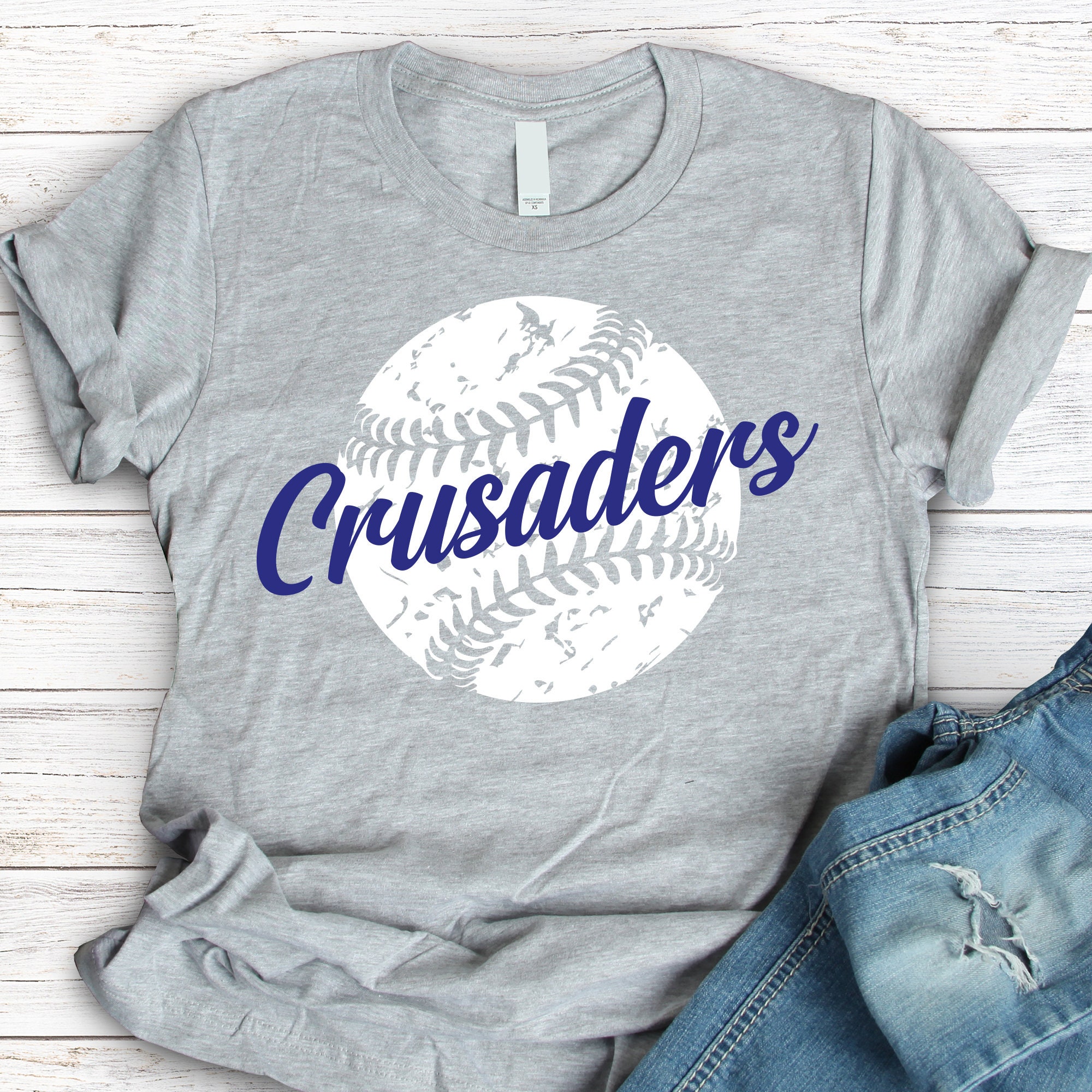 Crusaders Svg SVG DXF Baseball Svg Crusaders Baseball - Etsy