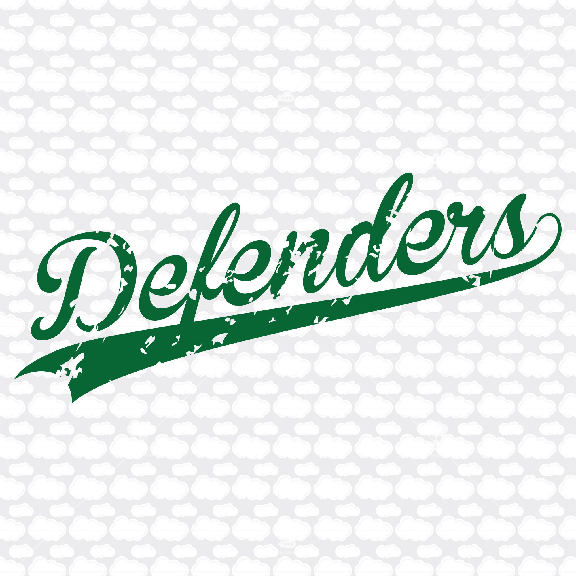 Defenders svg baseball svg SVG DXF baseball team name | Etsy