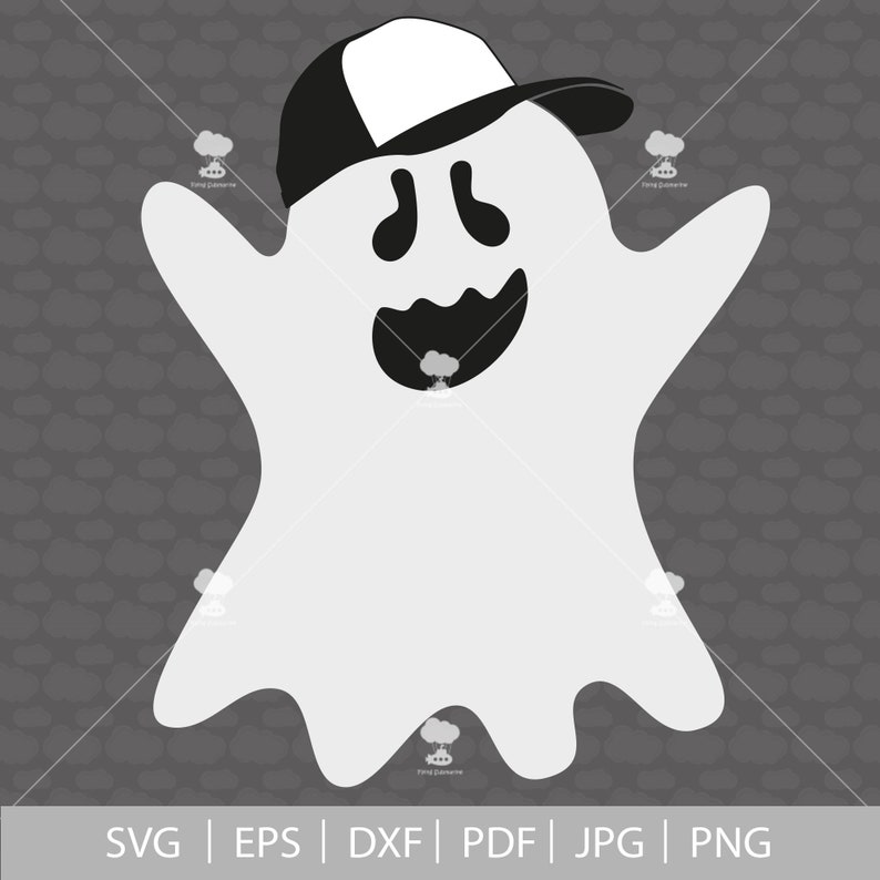 Ghost Svg SVG DXF PDF Halloween Svg Kids Halloween Svg - Etsy