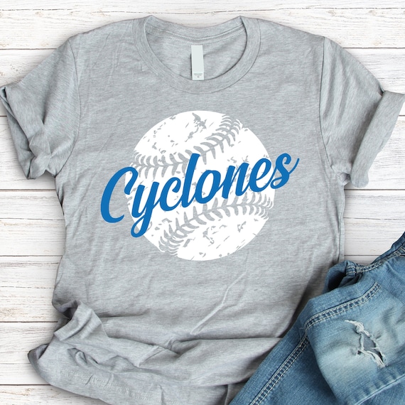 Collage Cyclones svg baseball shirt SVG DXF baseball team distressed ...