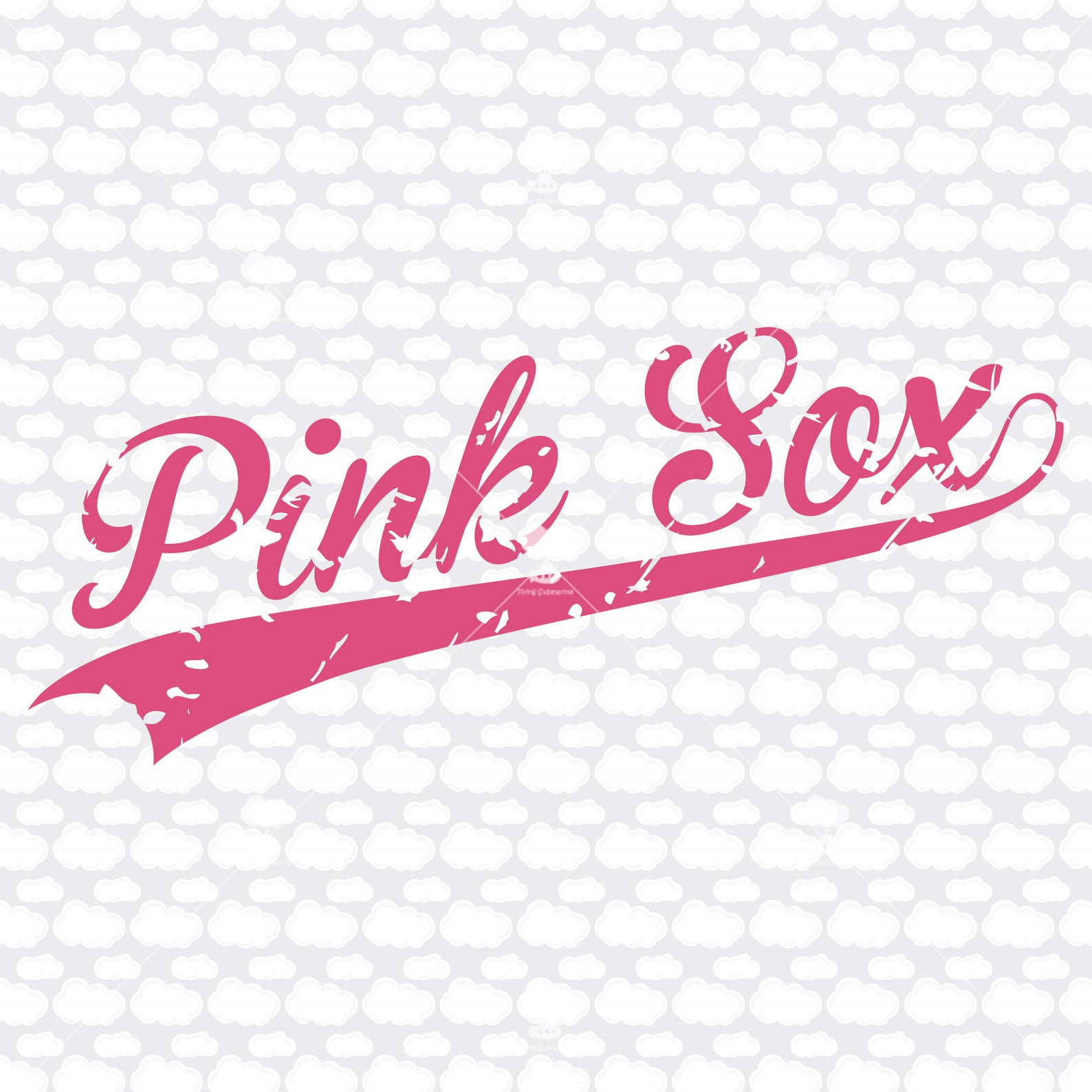 Pink Sox Svg Softball Svg SVG DXF Softball Team Name - Etsy