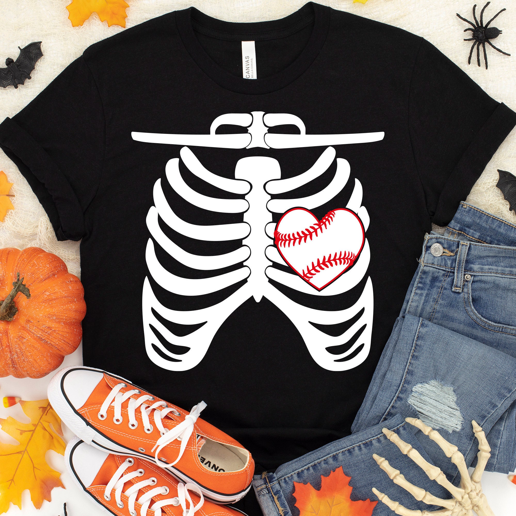 Skeleton Chest Svg Baseball Svg SVG DXF PDF Skeleton Svg - Etsy