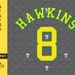 Hawkins 8 SVG DXF Retro Svg Hawkins Svg Shirt Svg - Etsy